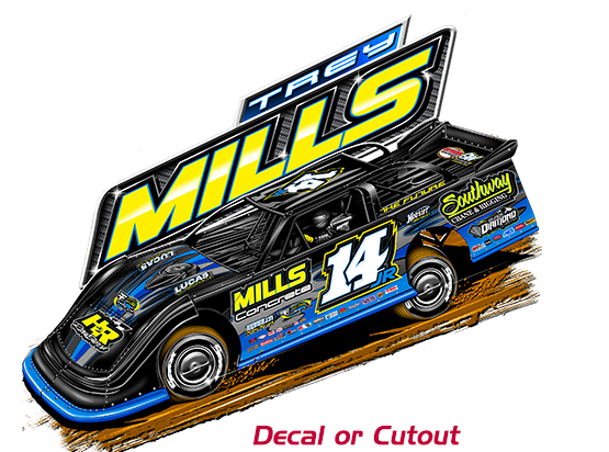 Sticker | Trey Mills Motorsports